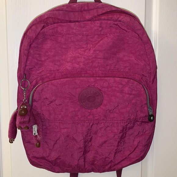 Kipling | Bags | Kipling Xl Purple Backpack | Poshmark